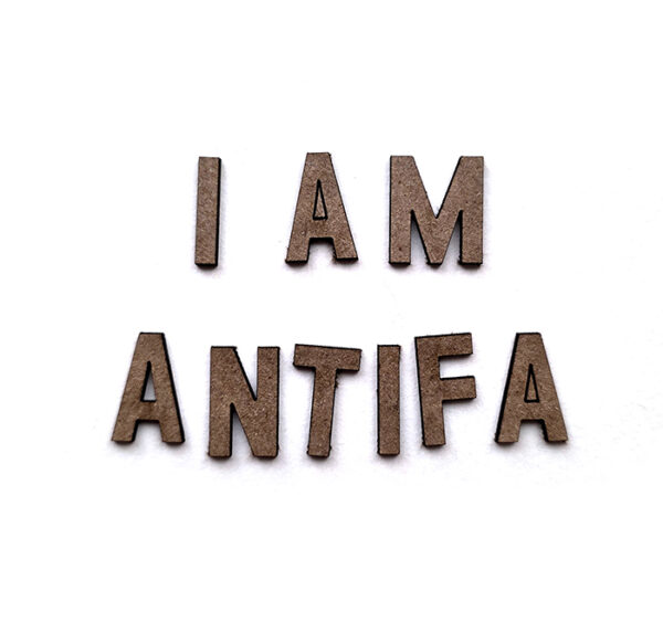 I Am Antifa Box font | UmWowStudio